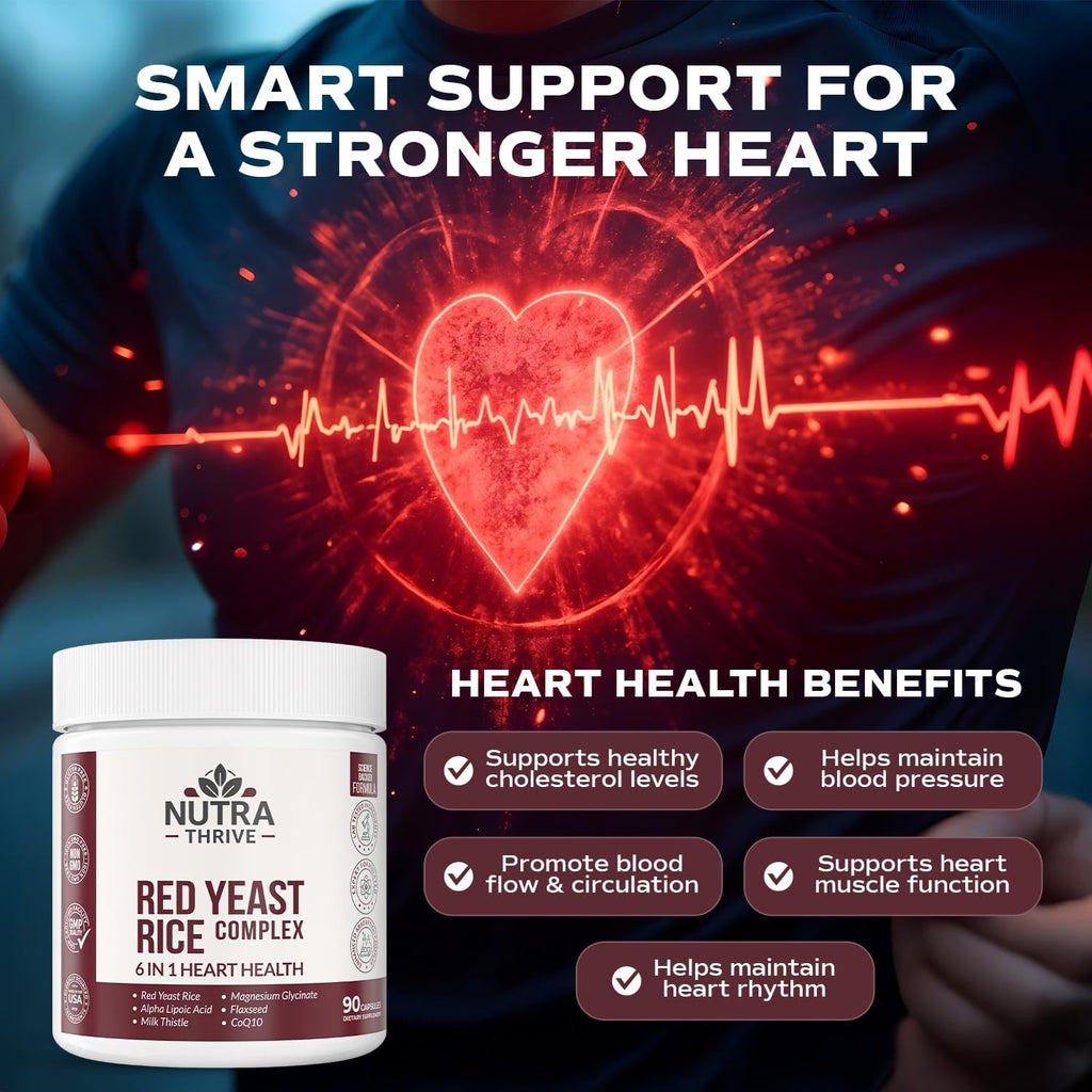 Nutrathrive Red Yeast Rice dosage