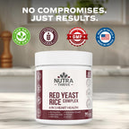 Nutrathrive Red Yeast Rice ingredients