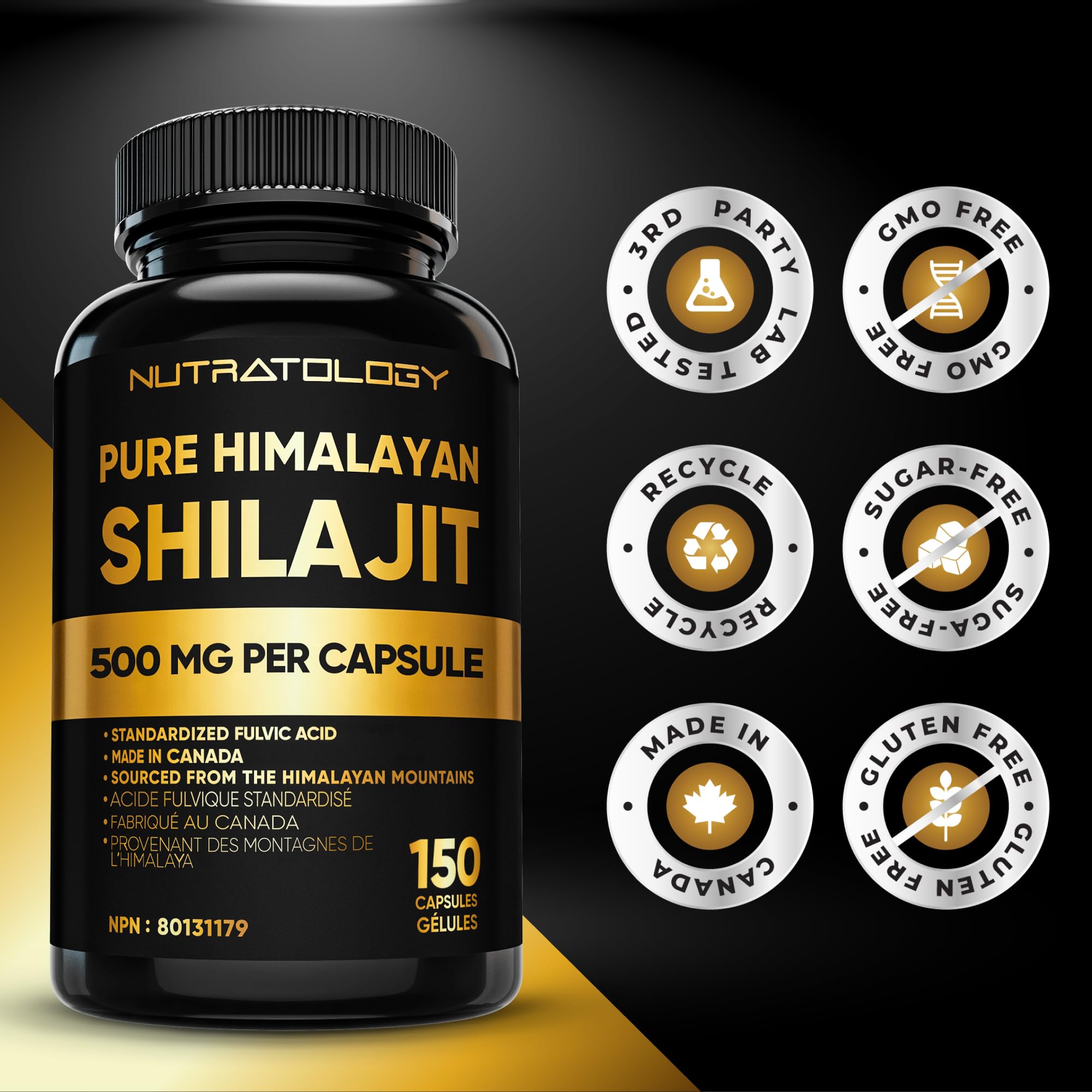 Nutratology pure shilajit for performance