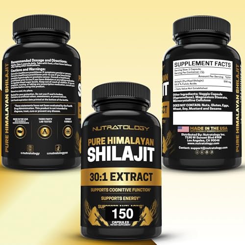 Nutratology shilajit for immune support