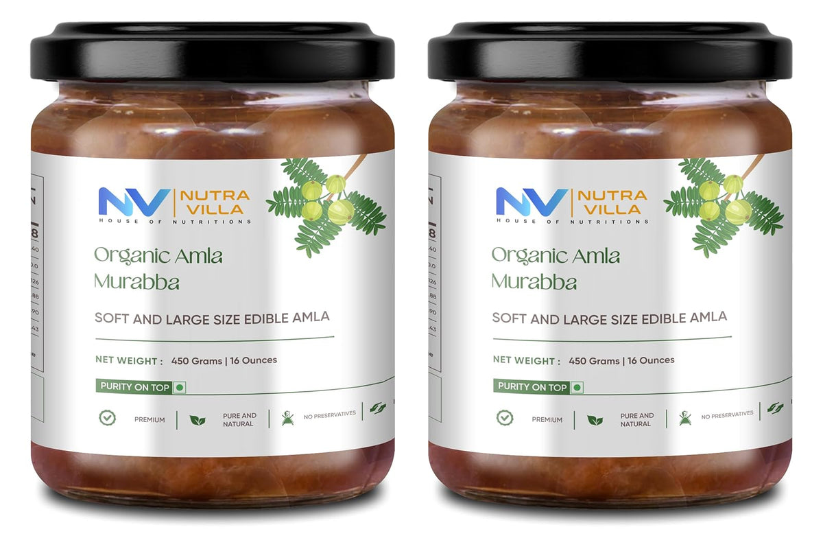 Nutravilla Dry Amla Murabba health benefits