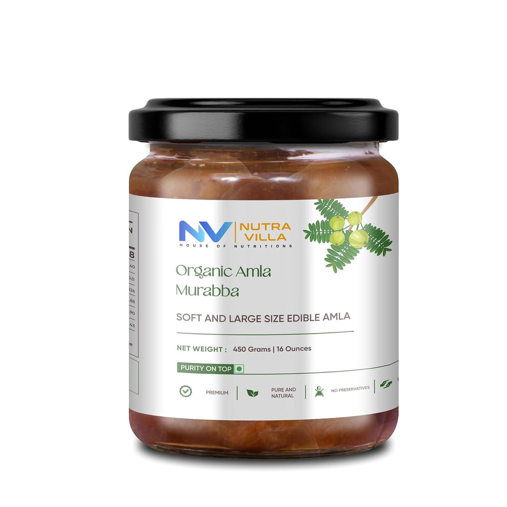 Nutravilla Organic Amla Murabba benefits