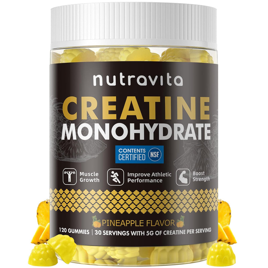 Nutravita creatine gummies for energy