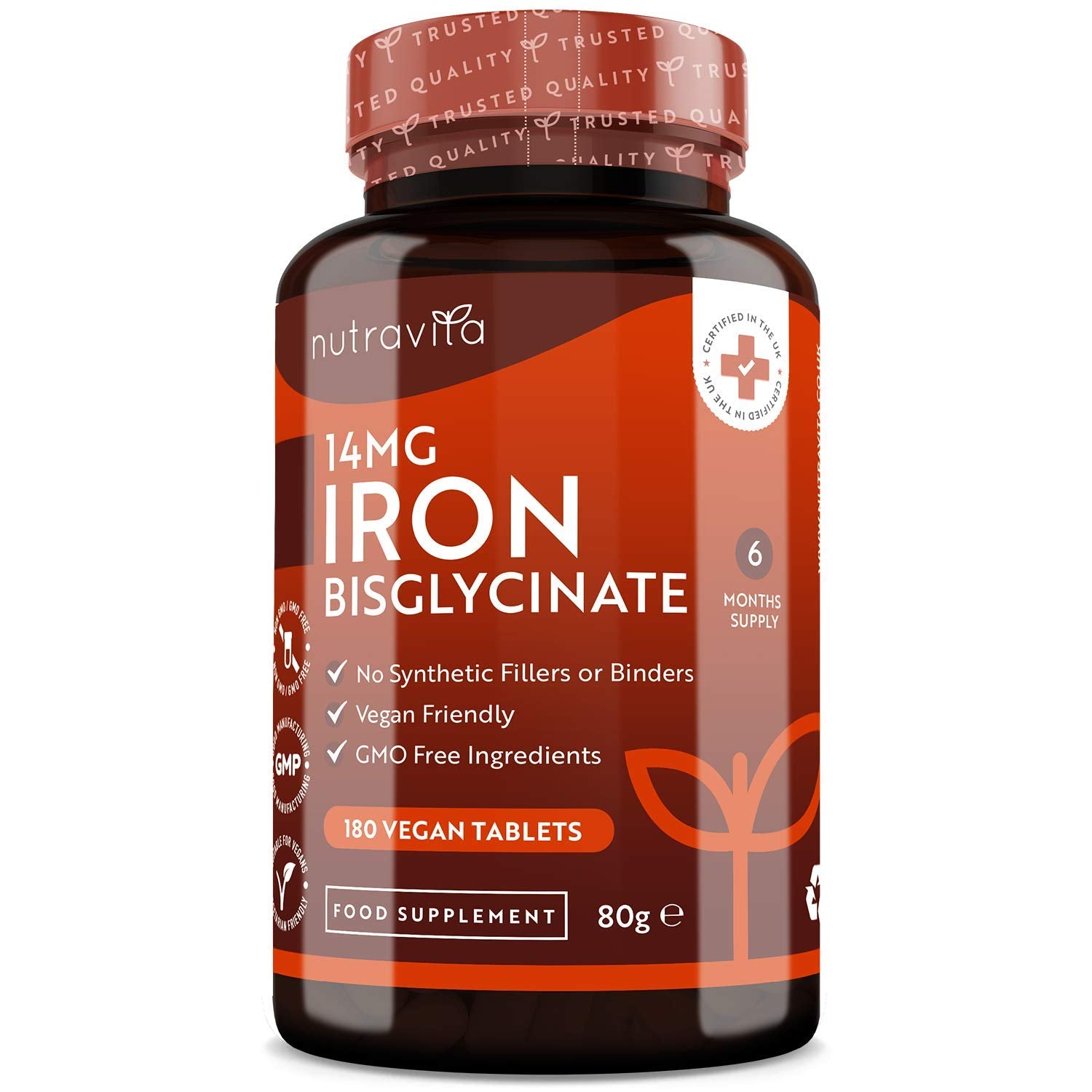 Nutravita Gentle Iron for energy