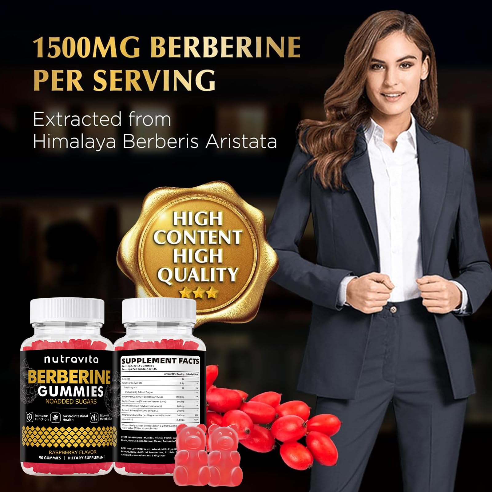 Nutravita gummies for digestive health