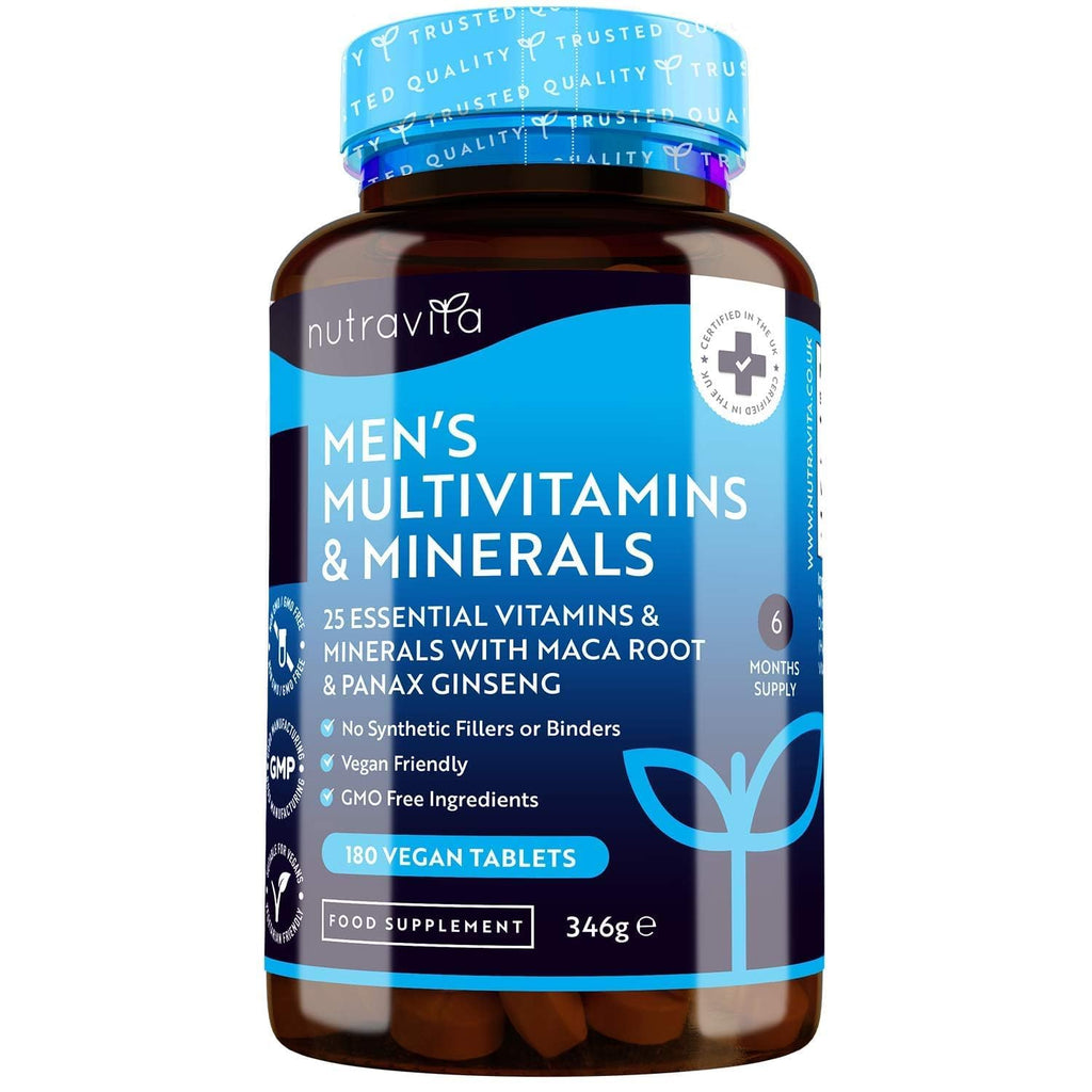 Nutravita men's multivitamins for energy
