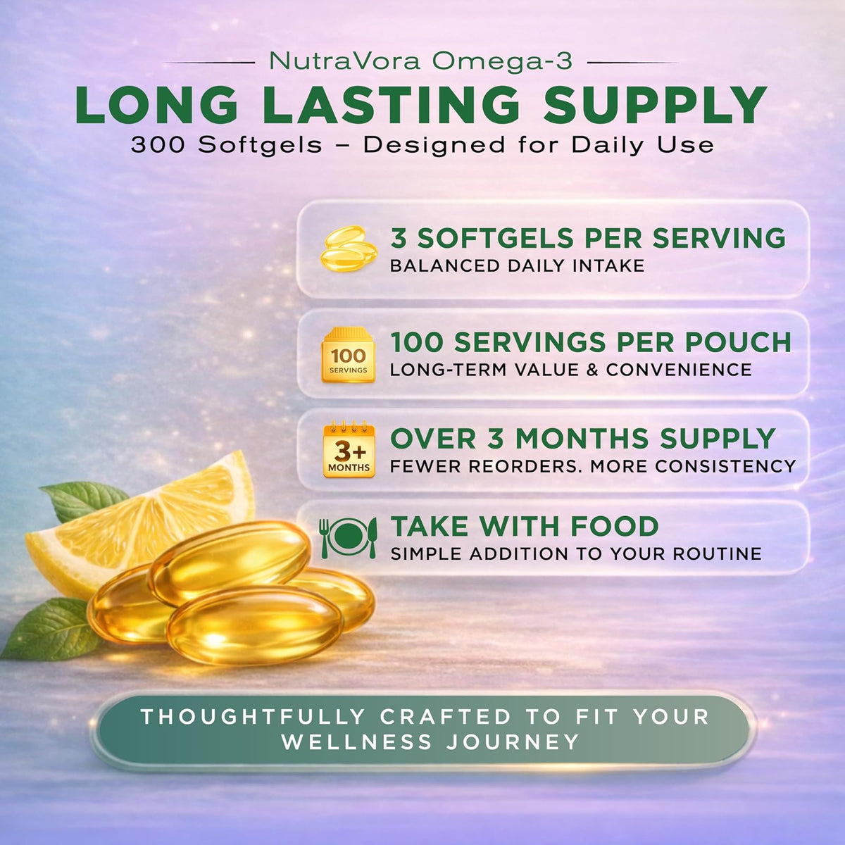 NutraVora fish oil for joint support