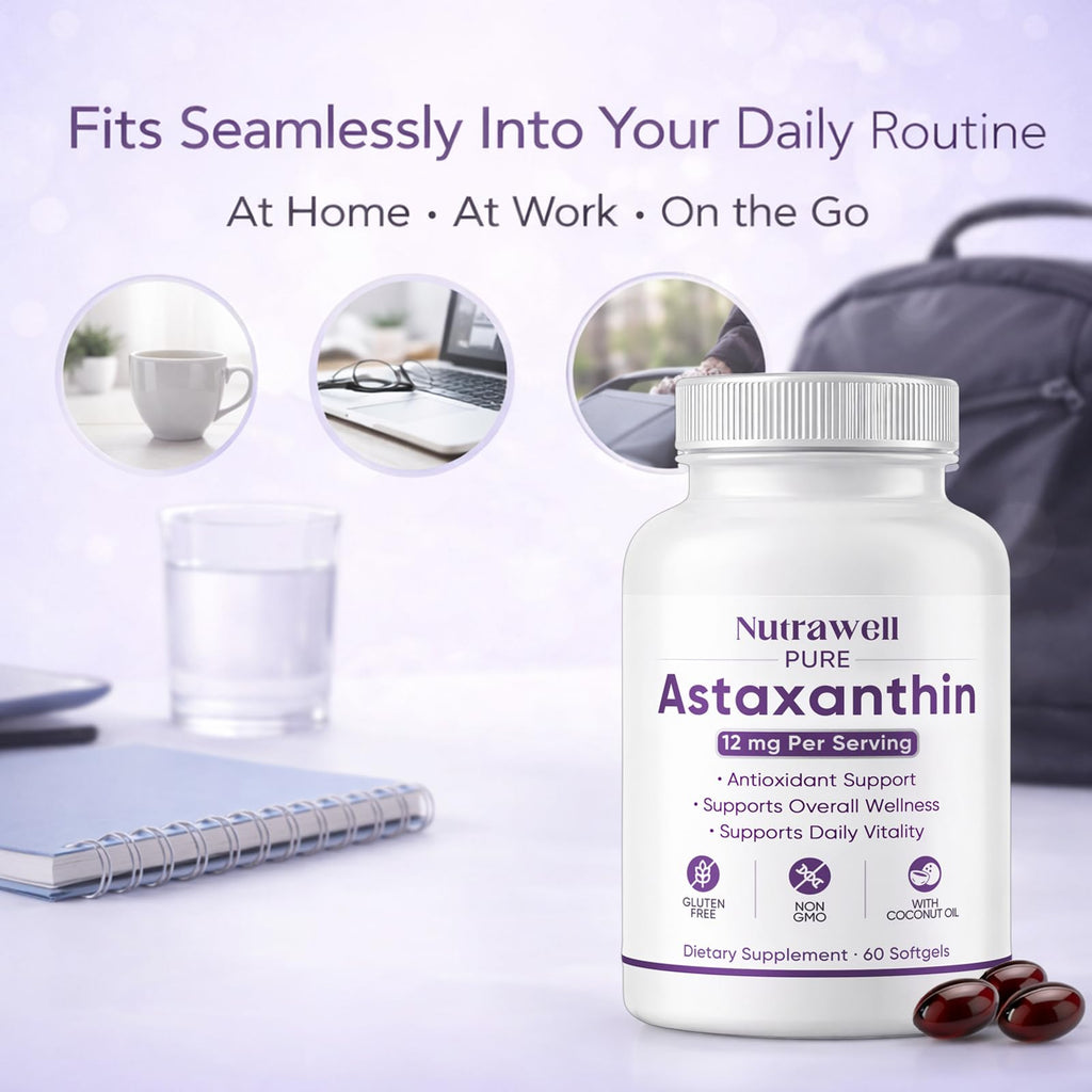 NutraWell Astaxanthin for athletes