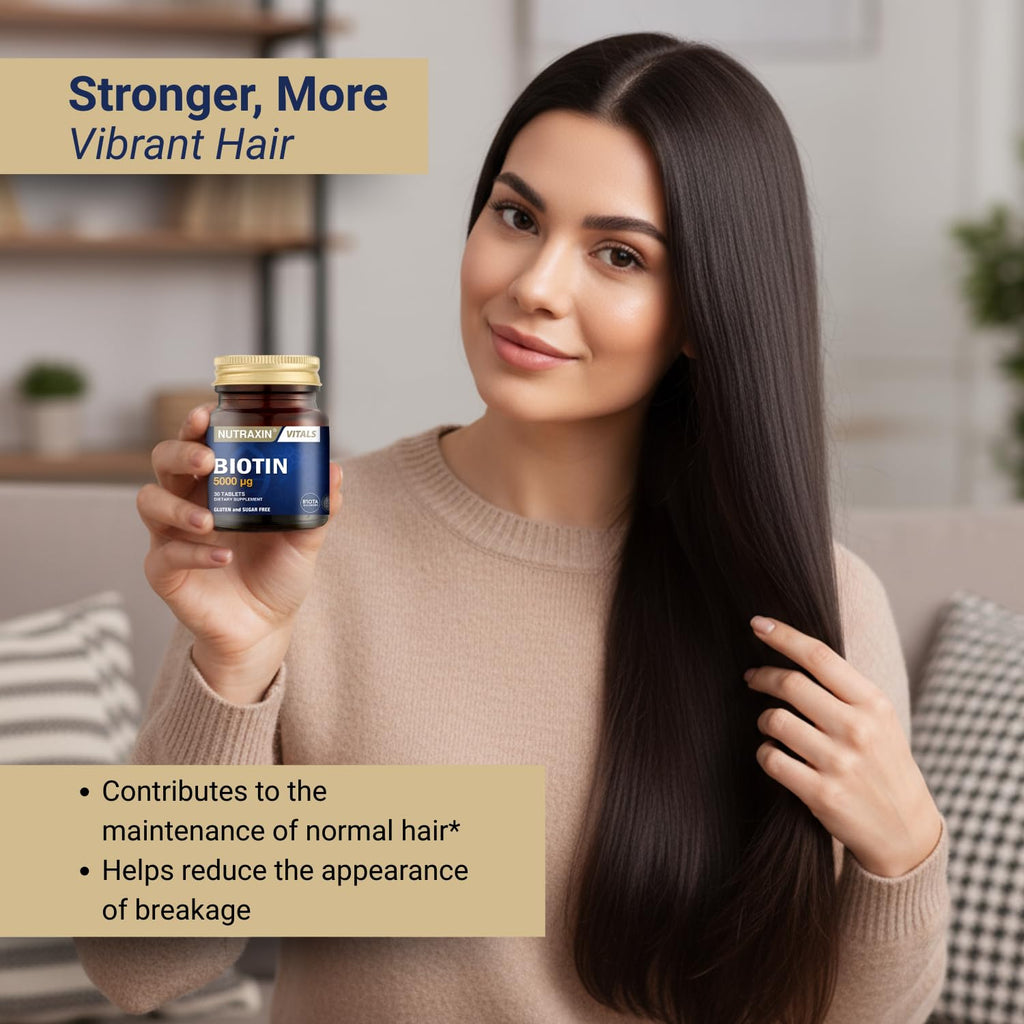 Nutraxin biotin for energy metabolism
