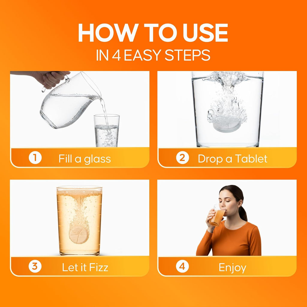 Nutrazul effervescent vitamin C convenience