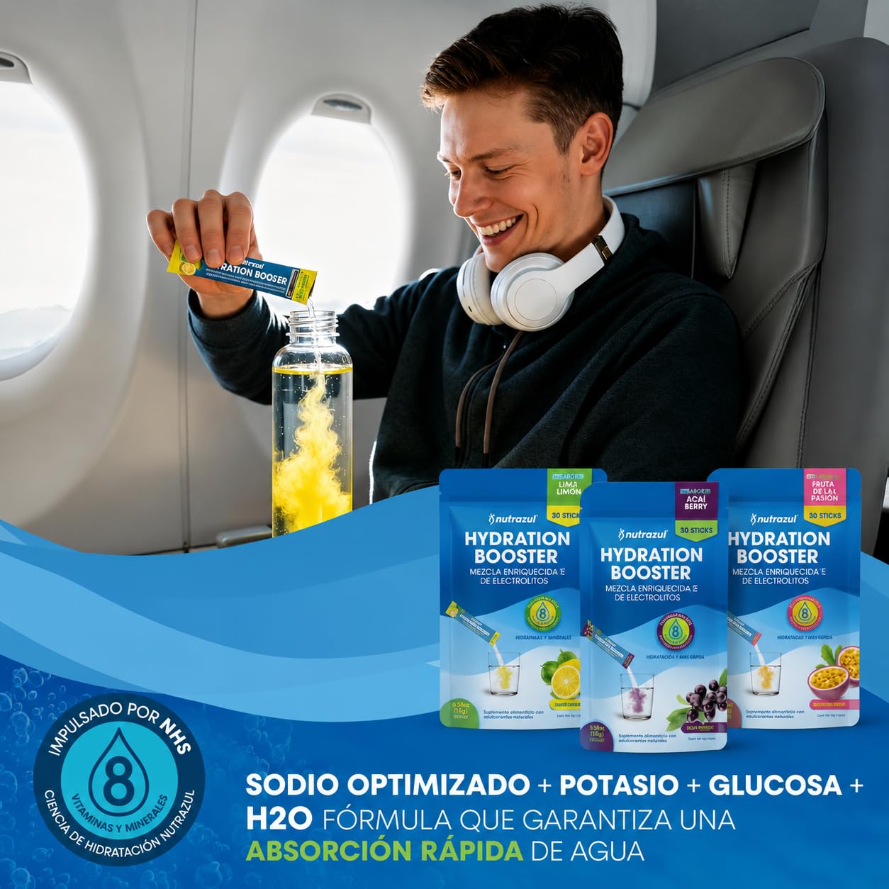 Nutrazul hydration for active lifestyles