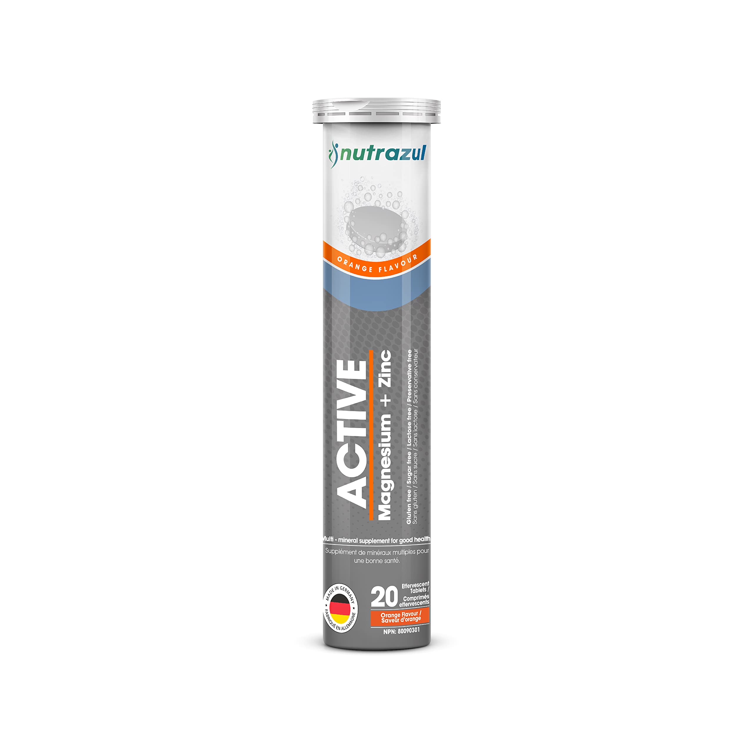 Nutrazul magnesium effervescent tablets