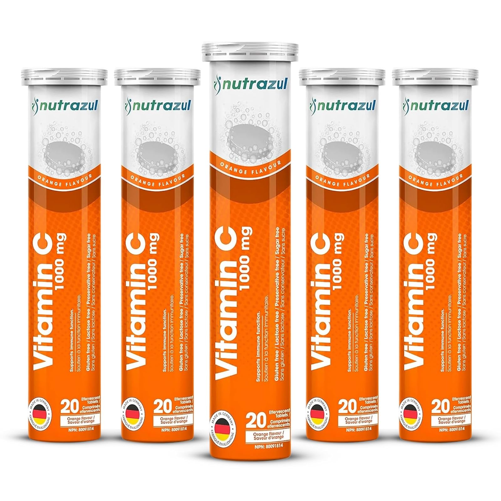 Nutrazul vitamin C effervescent tablets