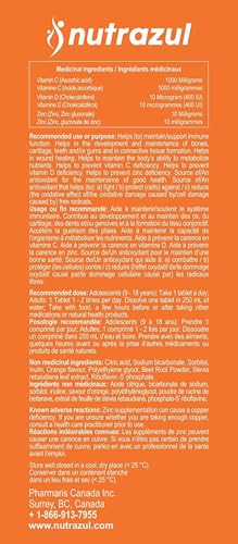 Nutrazul vitamin C for energy boost