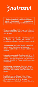 Nutrazul vitamin C immune support