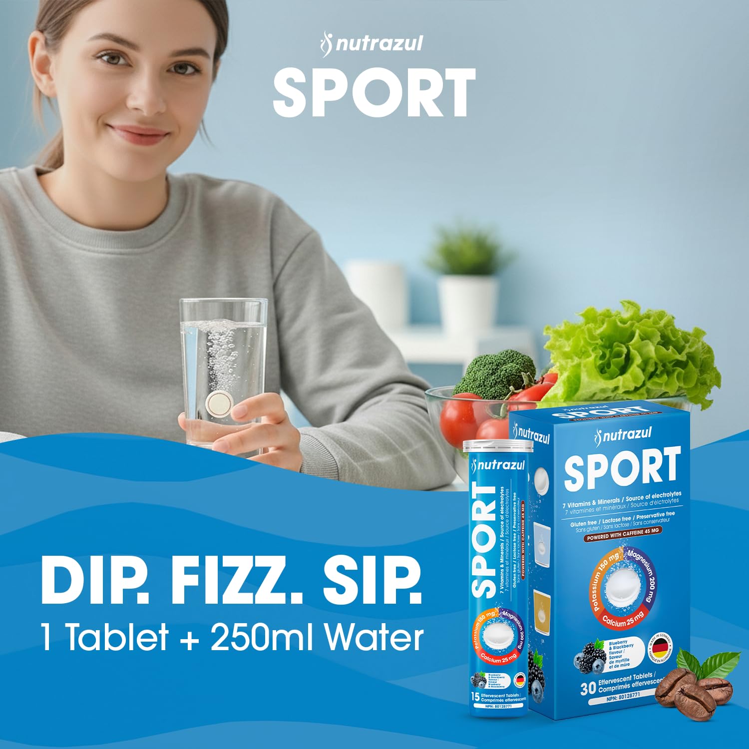 Nutrazul vitamins for optimal hydration