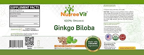 NutreeVit ginkgo biloba for overall wellness