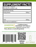 NutreeVit ginkgo biloba natural energy boost