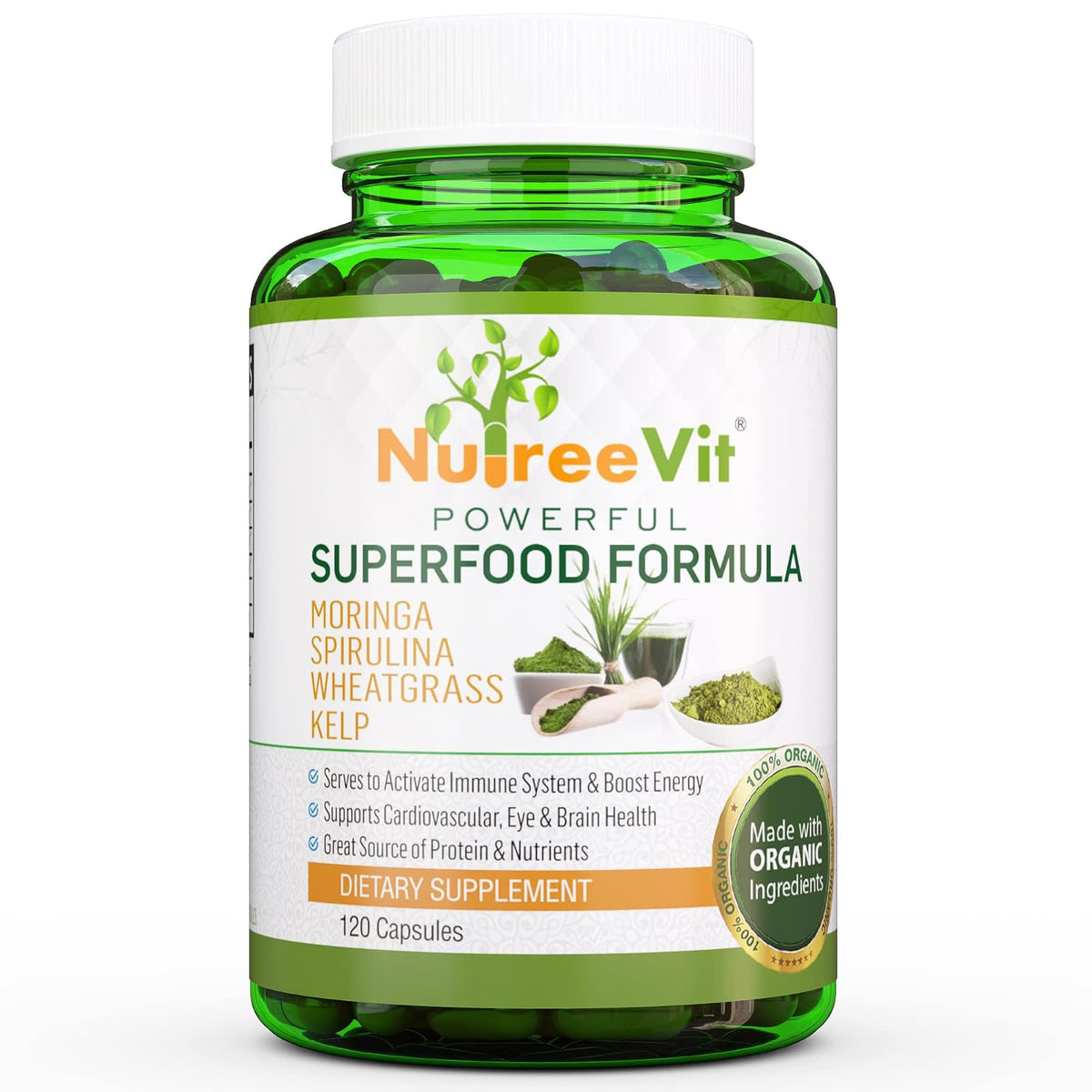 NutreeVit organic multivitamin capsules