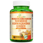 NutreeVit turmeric & ashwagandha capsules