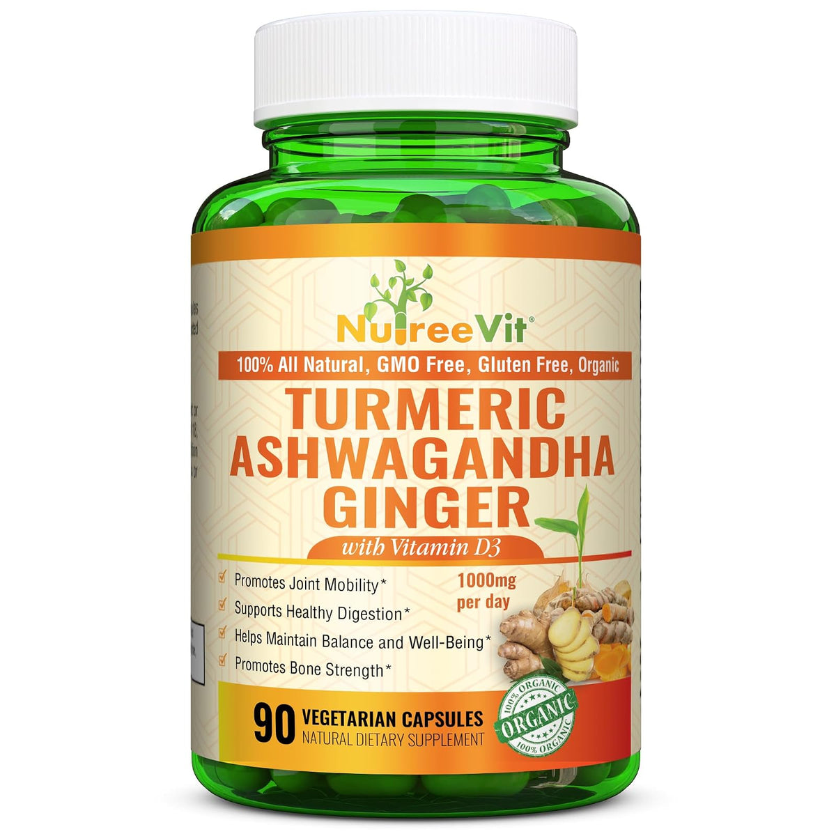 NutreeVit turmeric capsules for wellness
