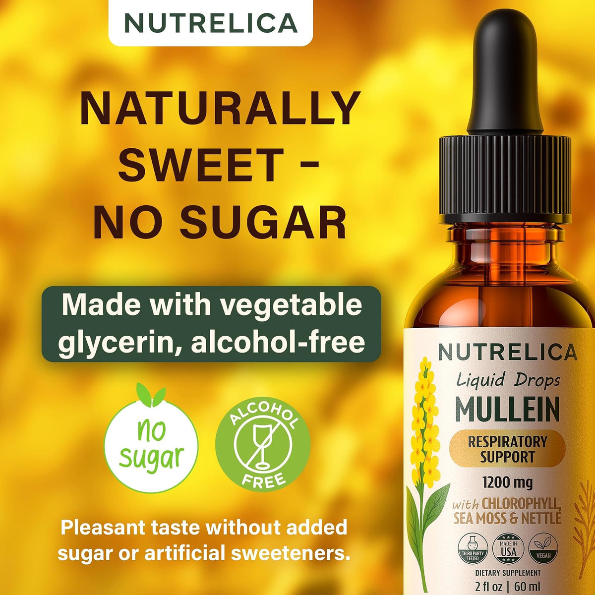 NUTRELICA Mullein for lung health