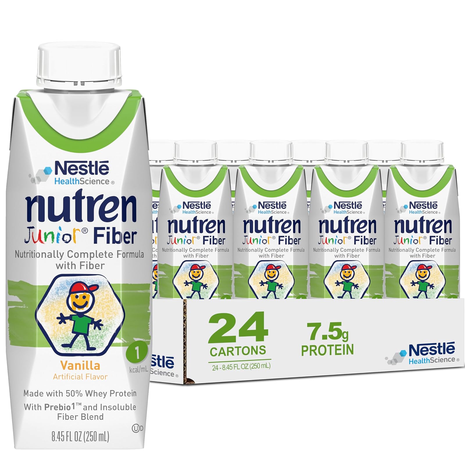 Nutren Junior Fiber Tube Feeding Formula Vanilla