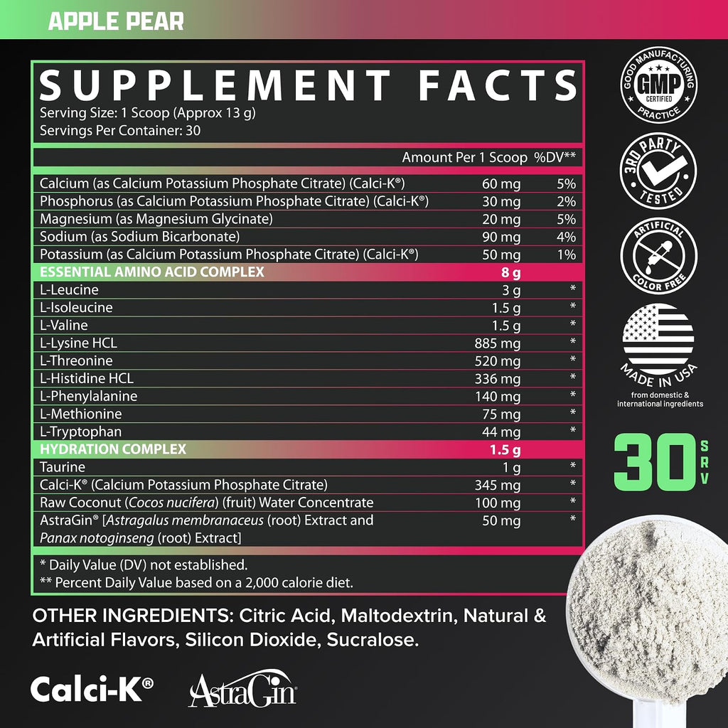 Nutrex EAA hydration for daily wellness