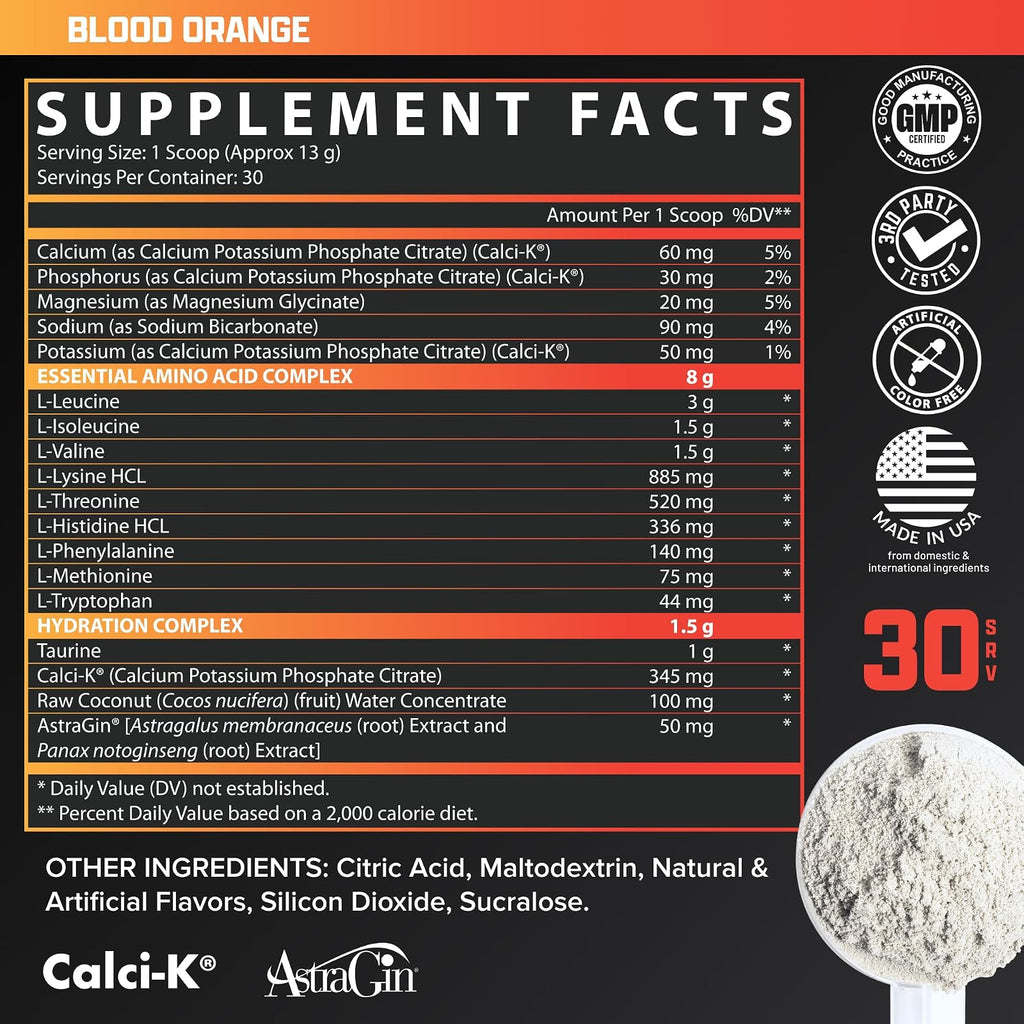 Nutrex EAA powder for athletes