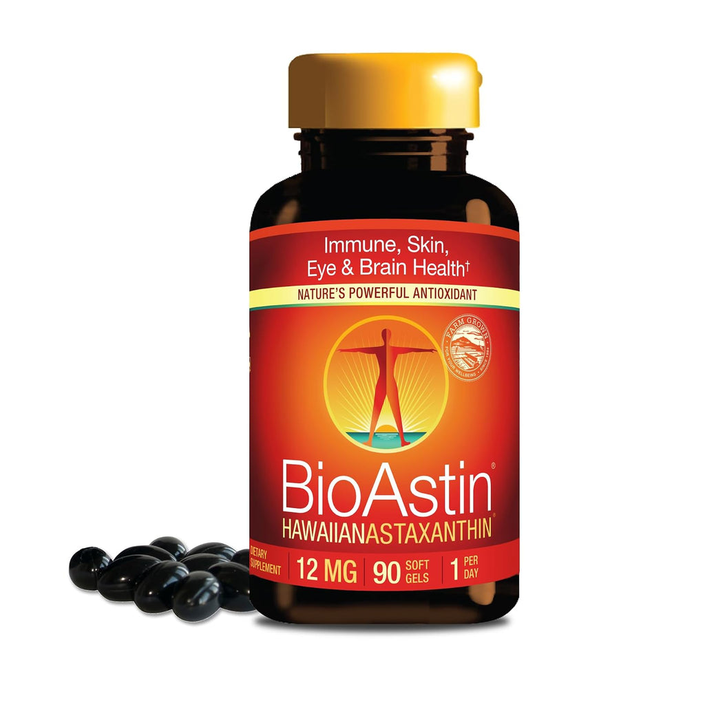 Nutrex Hawaii astaxanthin softgels for skin health