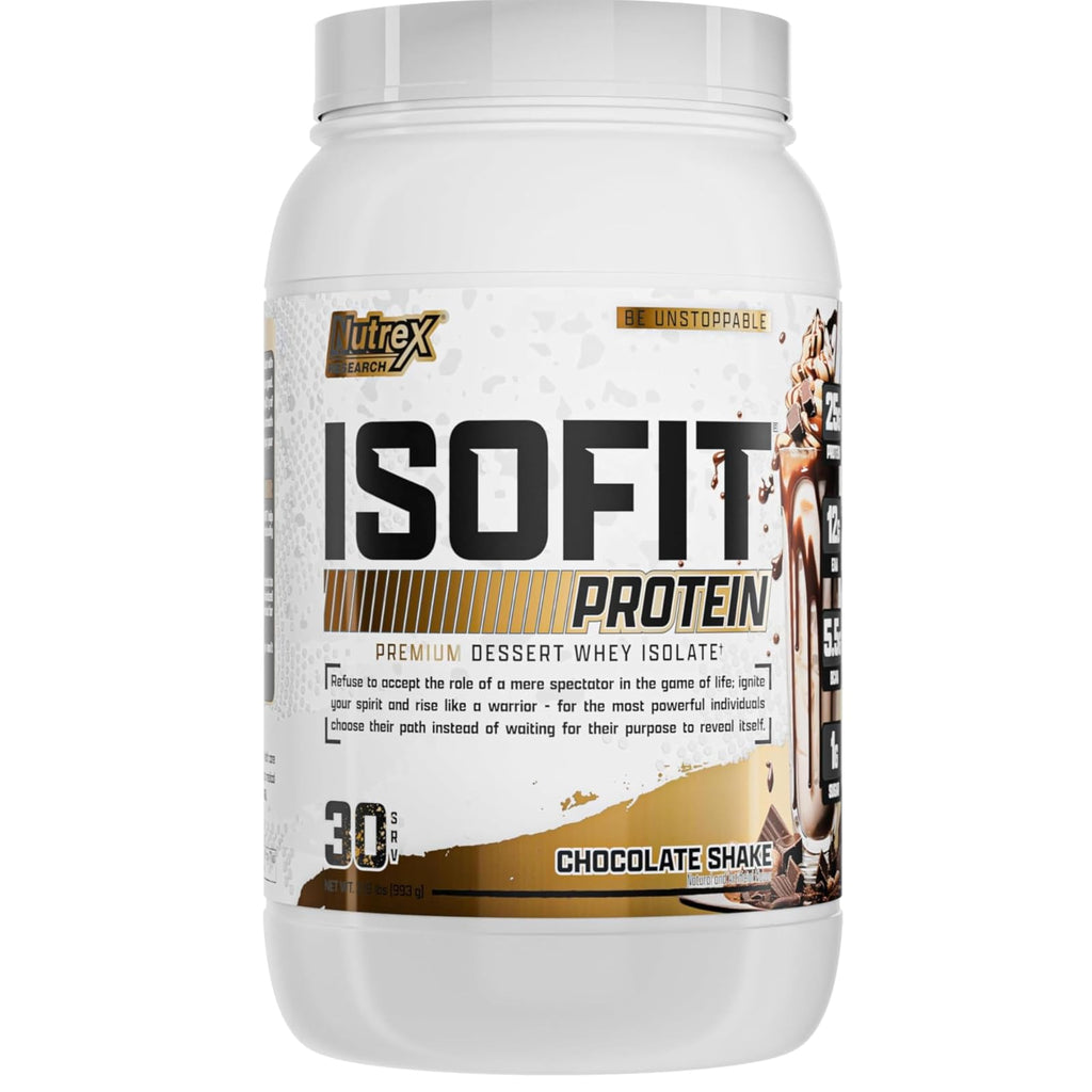 Nutrex IsoFit chocolate whey protein