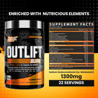 Nutrex Outlift Burn pre-workout for fat loss