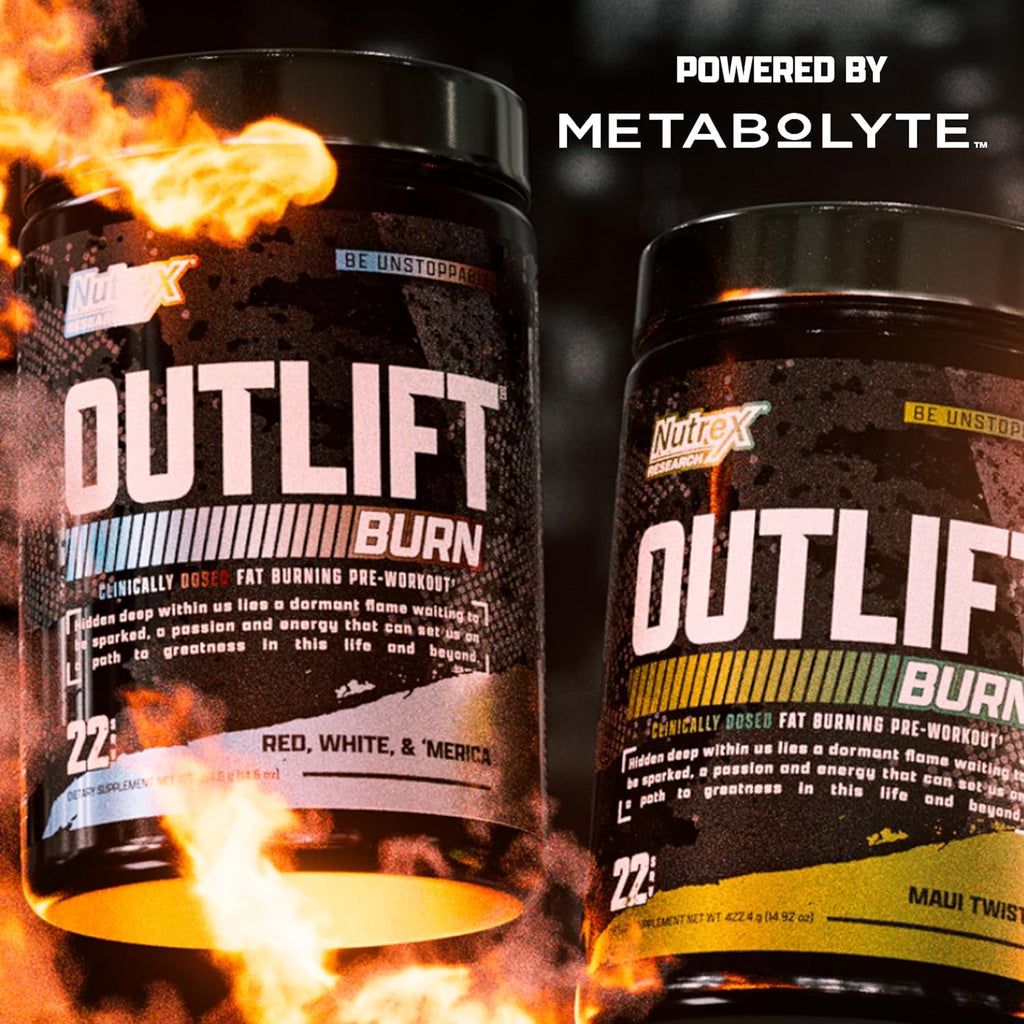 Nutrex Outlift Burn pre-workout for focus