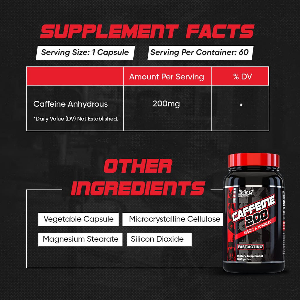 Nutrex Research 60 capsules for daily energy