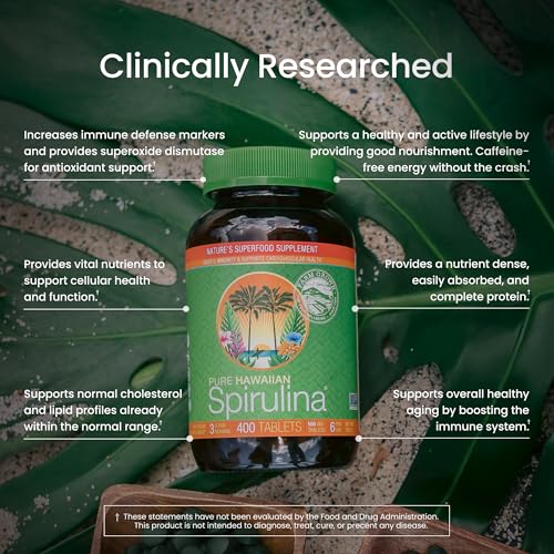 Nutrex spirulina for immune support