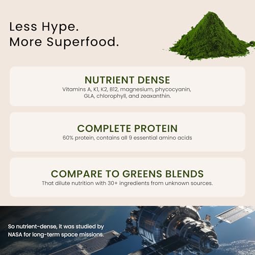 Nutrex spirulina superfood for energy