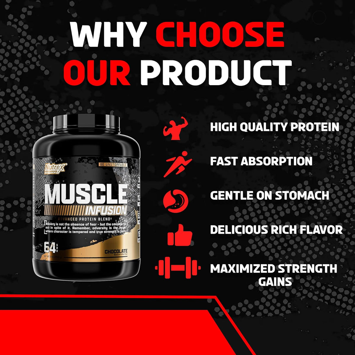 Nutrex whey protein for post-workout recovery