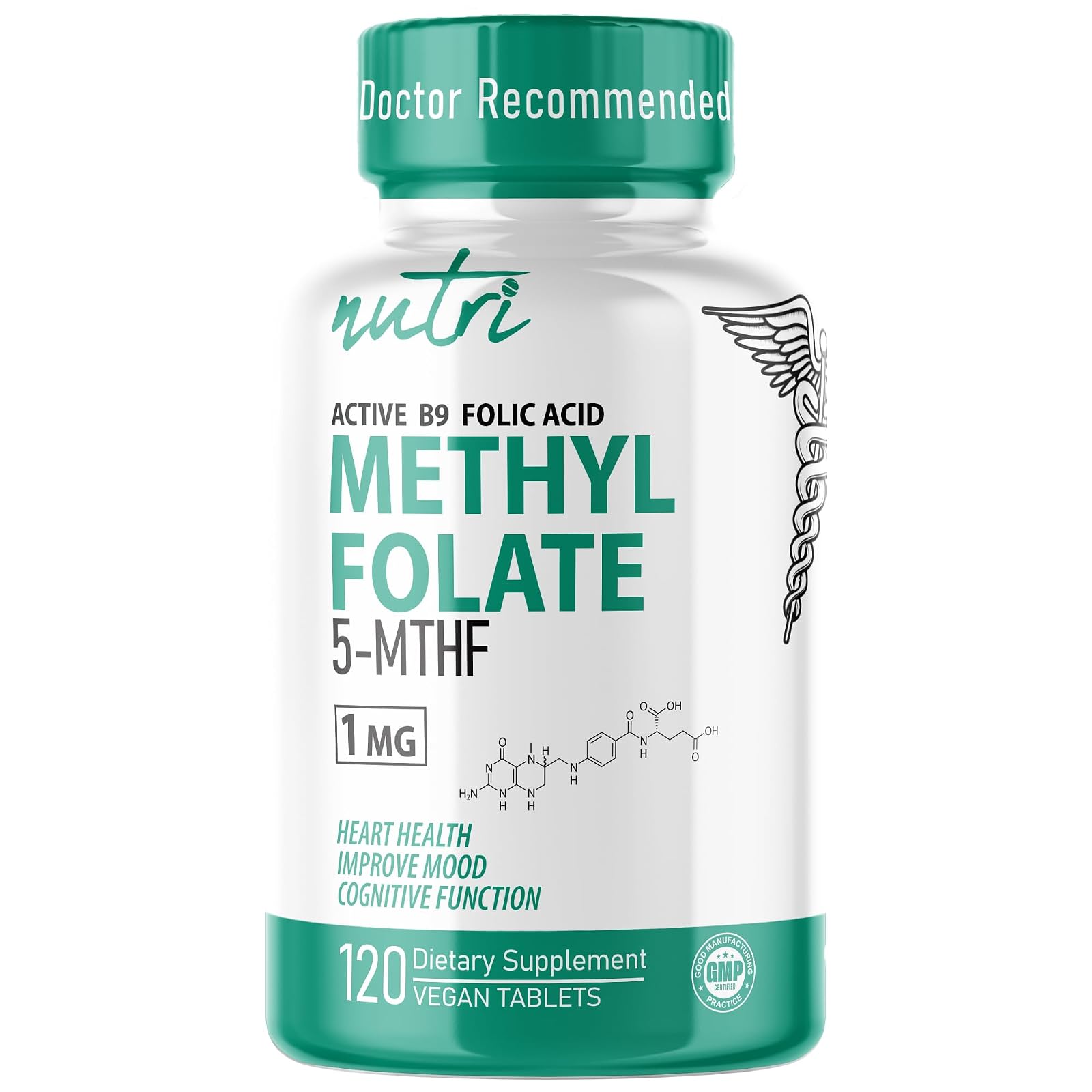 Nutri 5-MTHF L-Methylfolate tablets