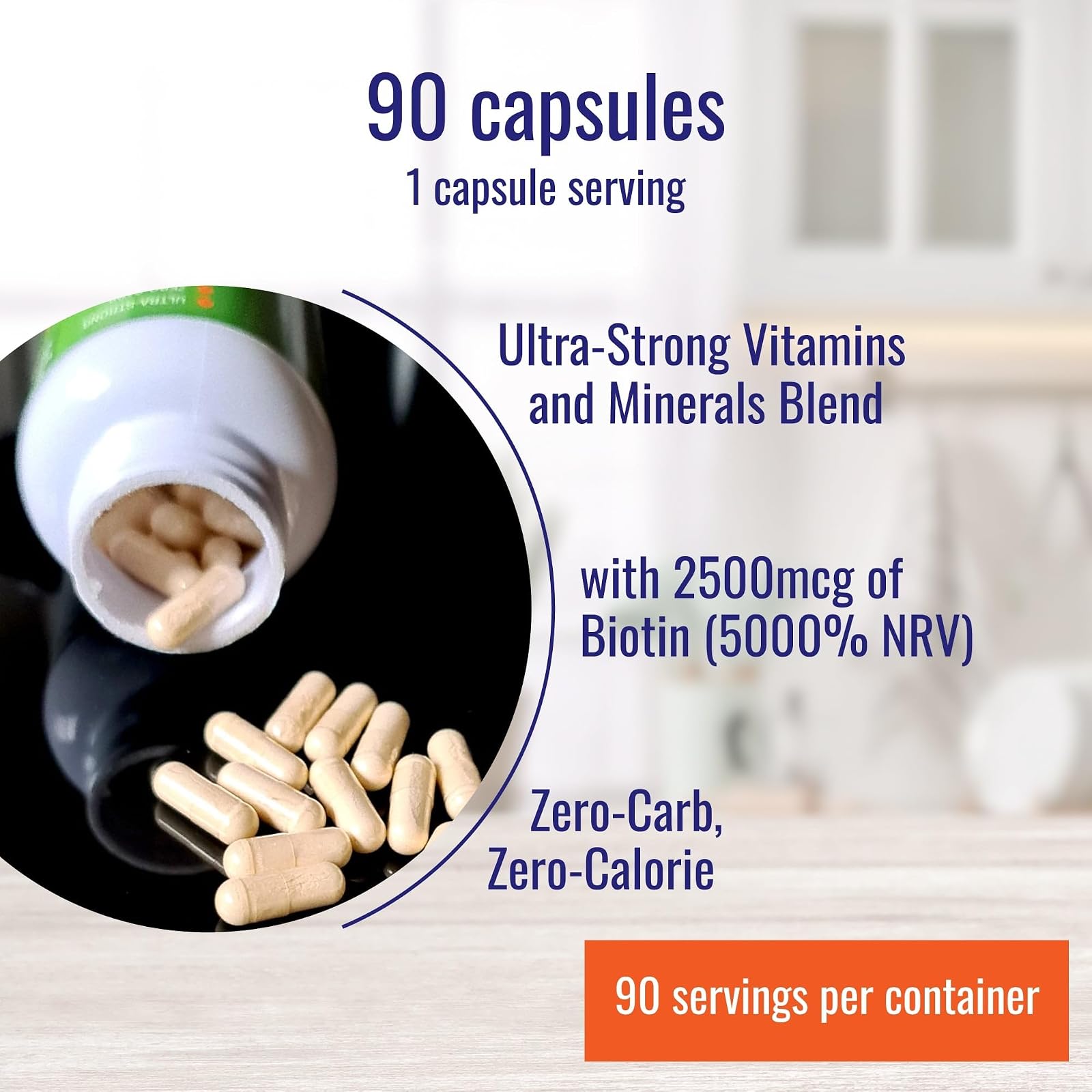 Nutri-Align vitamins for stronger hair