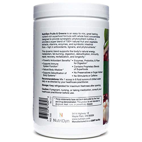 Nutri-Dyn health supplement benefits