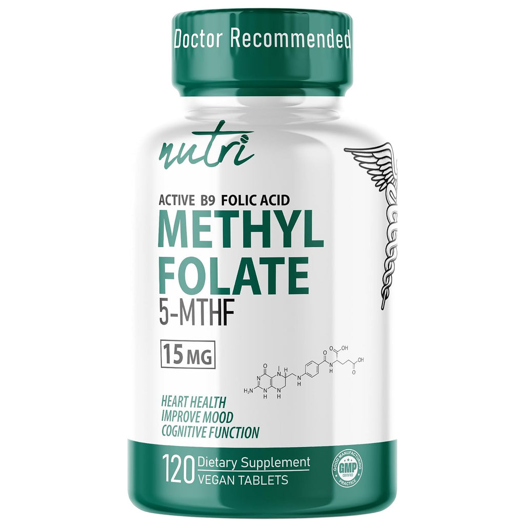 Nutri methylfolate vegan tablets