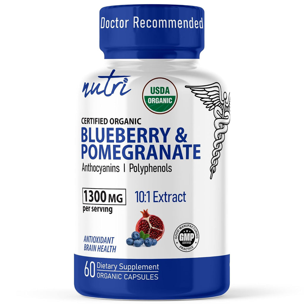 Nutri Organic multivitamins for overall health
