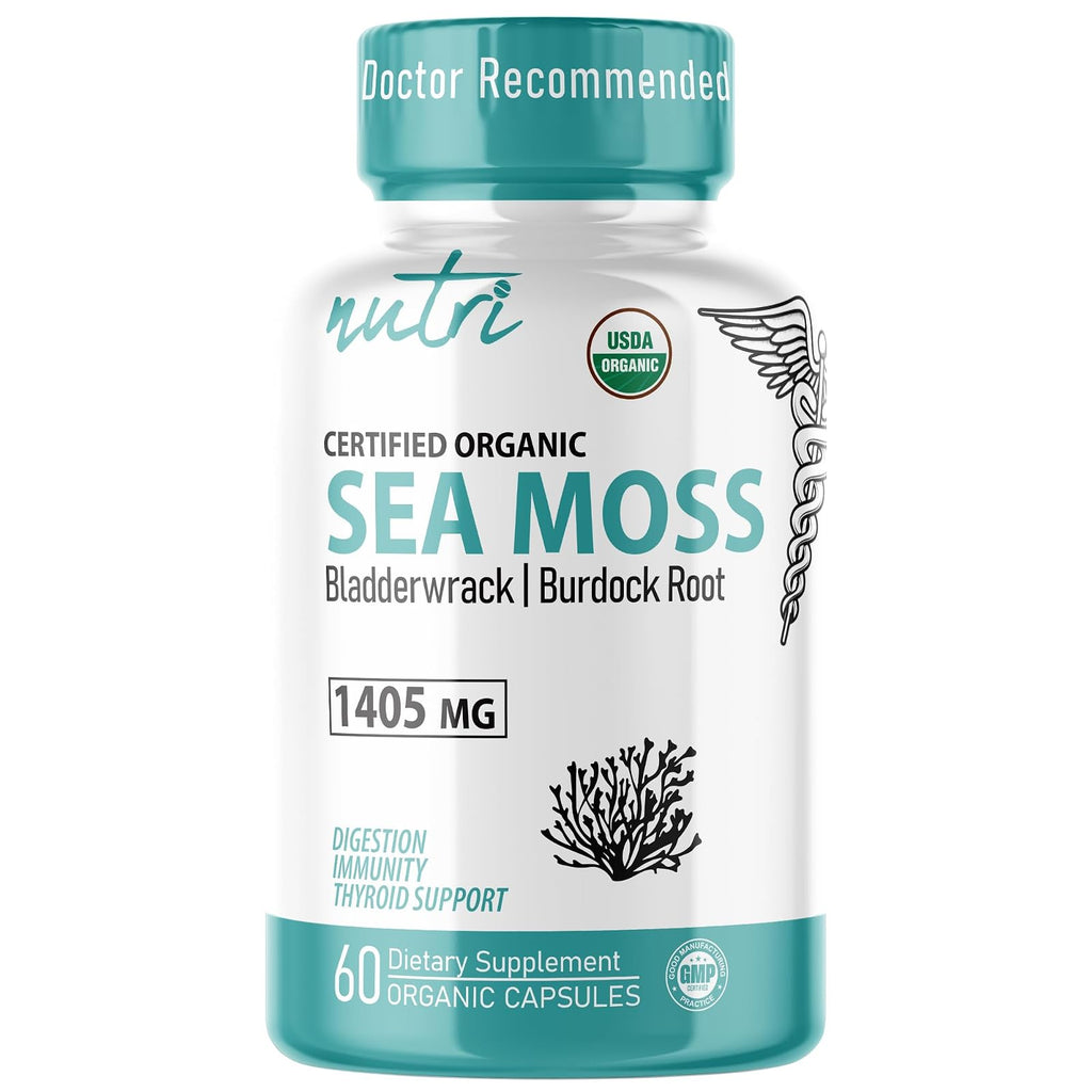 Nutri Organic Sea Moss Complex benefits