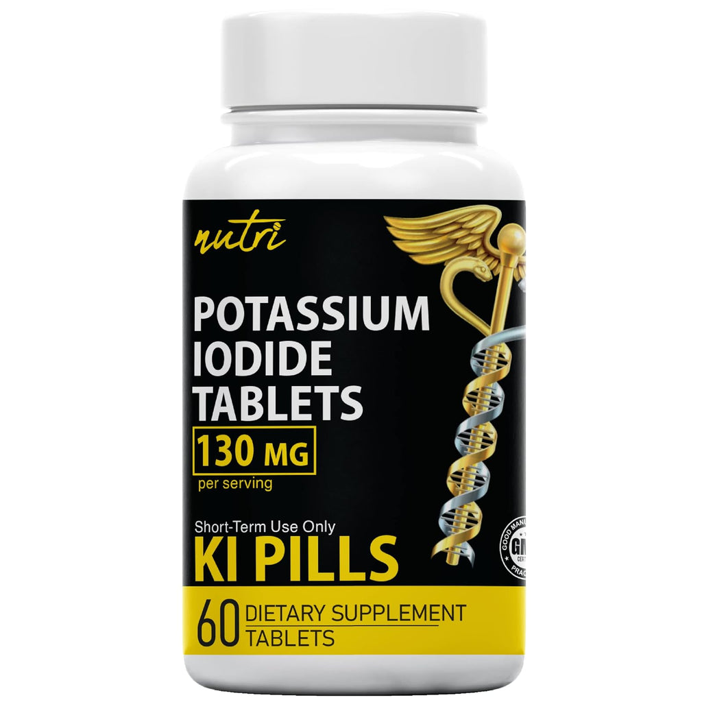 Nutri potassium iodide tablets for iodine