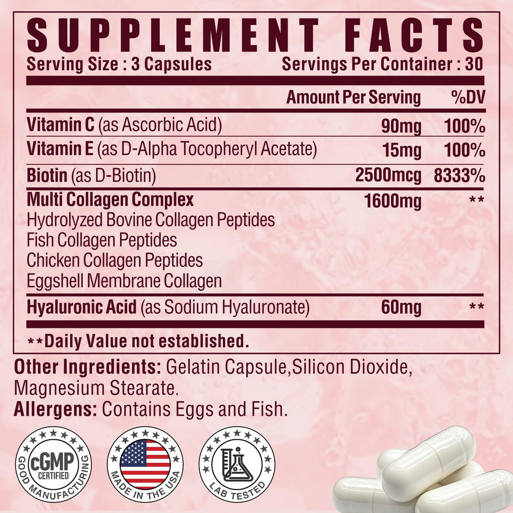 NUTRI POTENTIA collagen capsules for joints