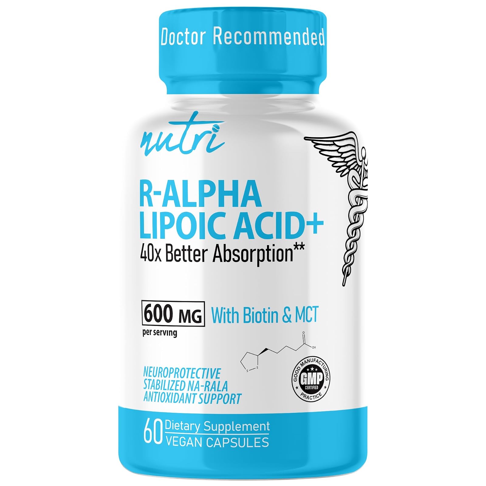 Nutri R alpha lipoic acid capsules