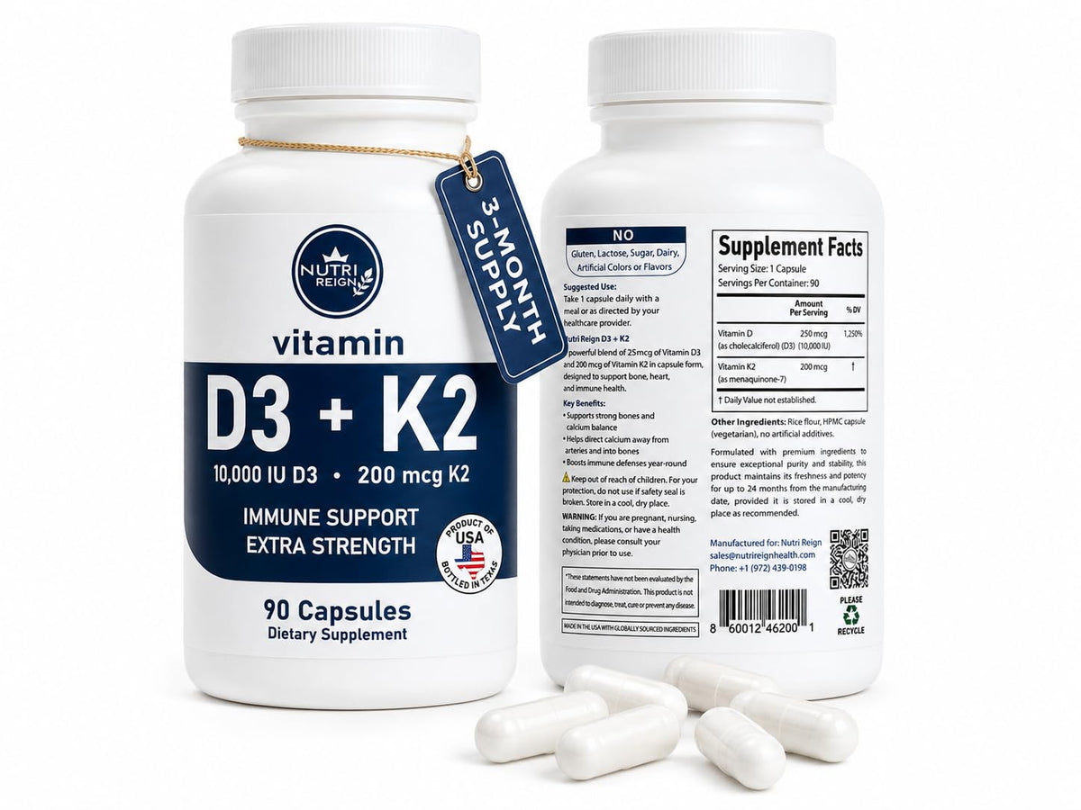 Nutri Reign Vitamin D3 capsules