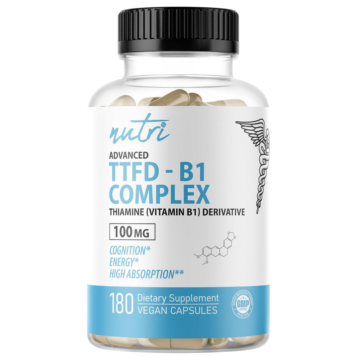 Nutri Thiamine B1 100 mg supplement