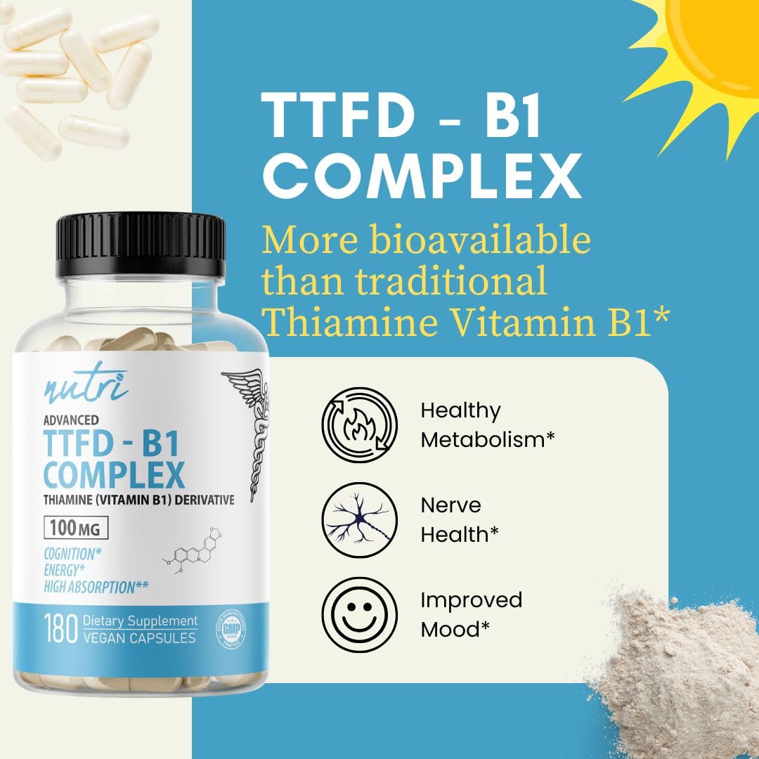 Nutri TTFD Thiamine for metabolism