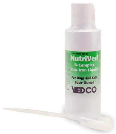 Nutri Ved B Complex Plus Iron liquid supplement